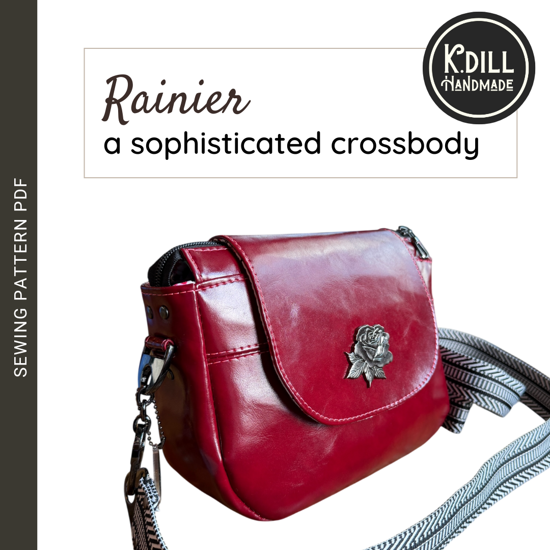 Rainier Crossbody (PDF Pattern w/Video Tutorial) – K.dill Handmade