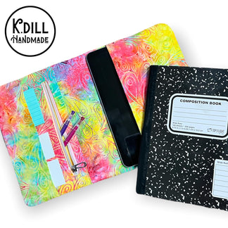 Jot It Down Notebook Cover & Tablet Case (PDF Pattern w/Video Tutorial – K.dill Handmade